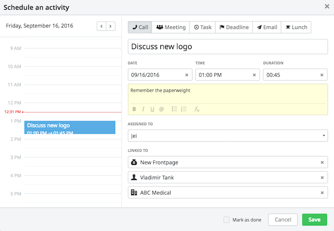 Syncing with Google Calendar - Knowledge Base | Pipedrive